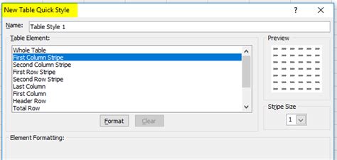 Excel Table Styles And Formats How To Create Example Template