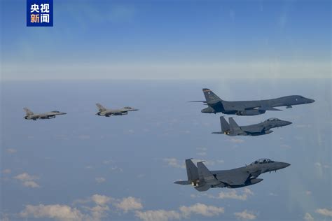 韩美举行联合空中演习，美军b 1b战略轰炸机参与凤凰网