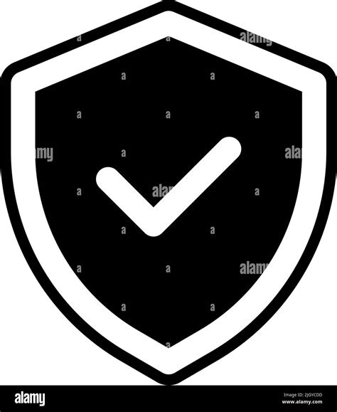 Web Buttons Shield Icon Stock Vector Image And Art Alamy