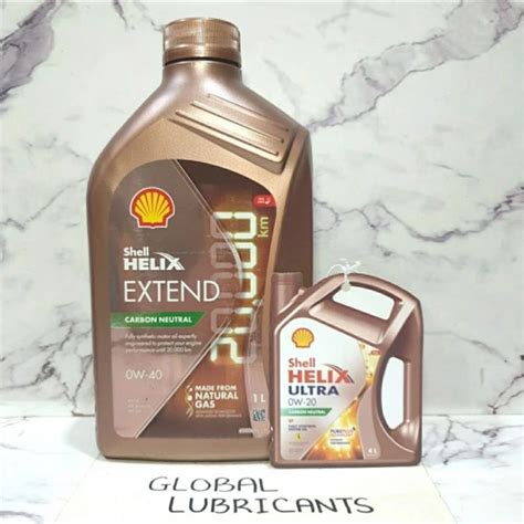 Jual Shell Helix Extend 0w 40 Api Sp 1 Liter Oli Mesin Fully Synthetic