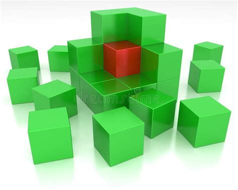 Abstract Cube Stock Illustration Illustration Of Cube 17679828