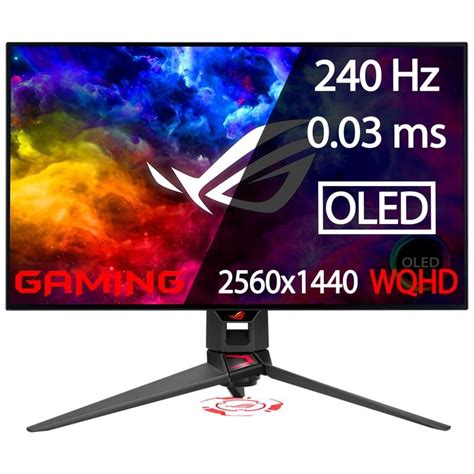 Монитор Игровой 27" Asus ROG Swift PG27AQDM 2560x1440 16:9 OLED 240ГЦ ...