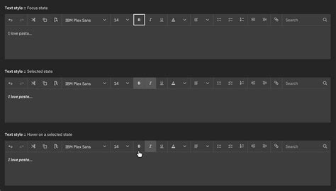 Contribution Text Toolbar · Issue 2447 · Carbon Design Systemcarbon