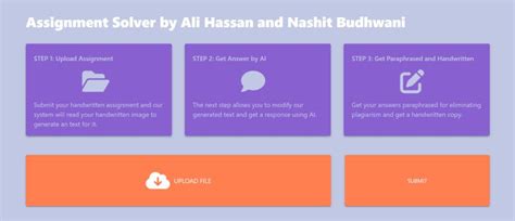 Assignmentsolver Edtech Hackathonproject Innovationineducation Ai