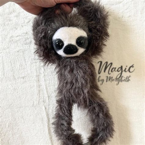 Sloth Doll Etsy