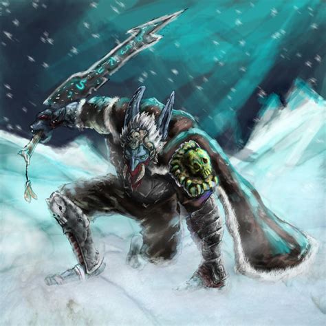 Troll Dk World Of Warcraft Sci Fi Warcraft