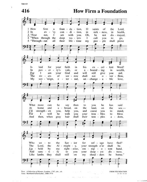 Christian Worship A Lutheran Hymnal How Firm A Foundation O Saints Of The Lord