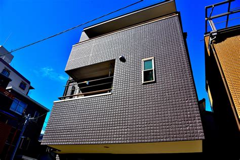 大阪市西成区でSK化研の多彩模様塗料プレミアムマルチカラー塗装工事 ペイント一番