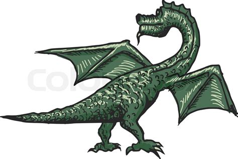 Dragon Stock Vector Colourbox