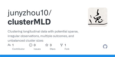 github junyzhou10 clustermld clustering longitudinal data with