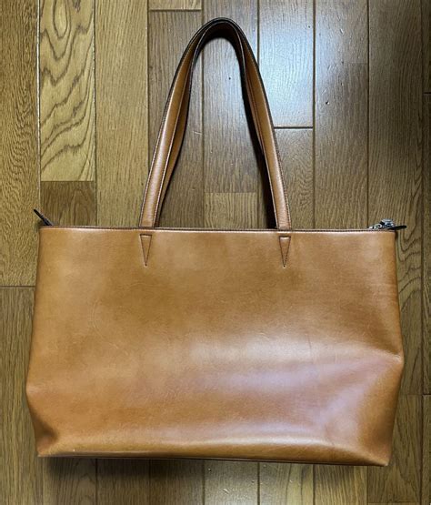 Hergopoch エルゴポック トートバッグ 本革 ブラウン 06 Ttm メルカリ