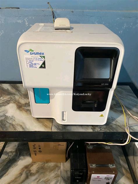 ម៉ាស៊ីនពិនិត្យឈាម Sysmex Xp100 Hemogram Machine 6000 ចចារ Price 6000