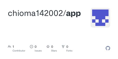 Github Chioma142002app