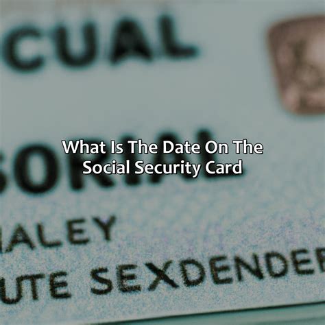 What Is Date On Social Security Card Retire Gen Z