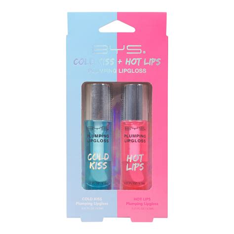 2pc Hot And Cold Plumping Lipgloss Kit Bys Cosmetics