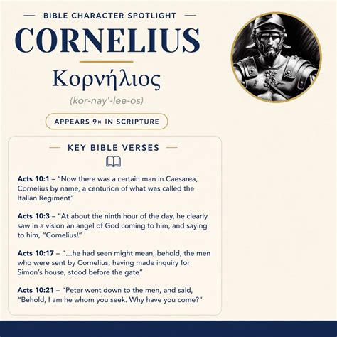 Who Was Cornelius In The Bible Ministry Voice