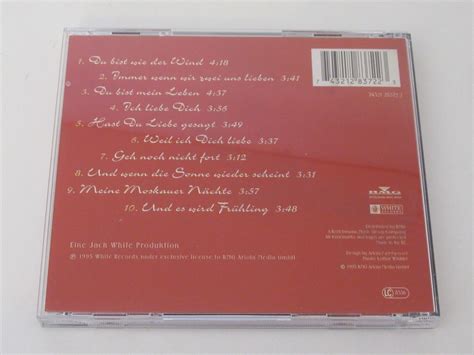 Angelika Milster Ich Liebe Dich Bmg 74321 28372 2 Cd Album Ebay