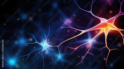Complex Neuronal Network Neurons Synapses In Brain Explore Neural