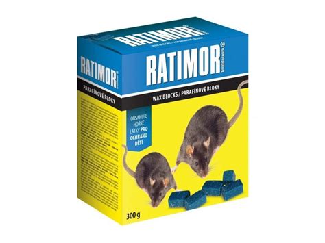 Ratimor parafínové bloky 300g | Pasti.cz