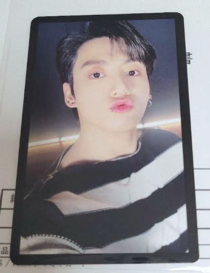 BTS Jungkook S Legendary Limited Edition Inkigayo Broadcast Photocard Is Already Selling For