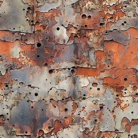 Rusted Metal Seamless Patterns Etsy