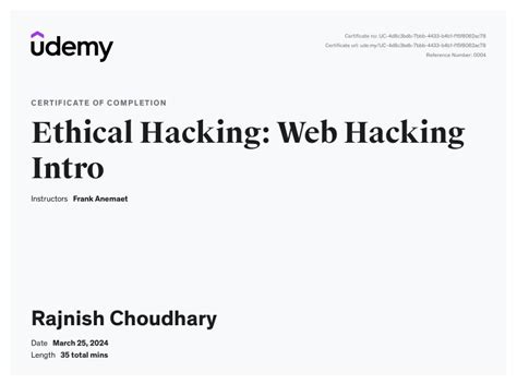 🎓 Just Completed The Hack Simple Websites Course From Udemy An Eye