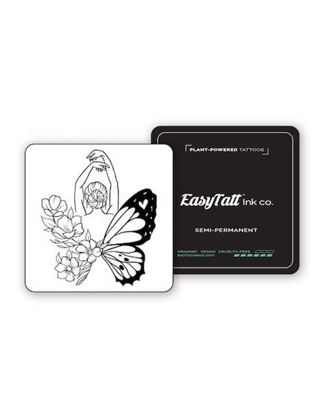 Butterfly Dancer Semi Permanent Tattoo Pack Easytatt™