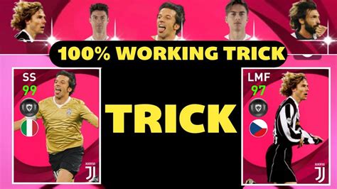 Best Trick To Get Iconic Del Piero And NedvĚd From Iconic Moment Juventus