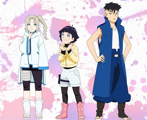 Download Kawaki Boruto Himawari Uzumaki Kae Yukiwari Anime Boruto 4k Ultra Hd Wallpaper By Ndcyt