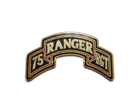 Us Army 75th Ranger Regiment Scroll Csib Sta Brite Insignia Inc