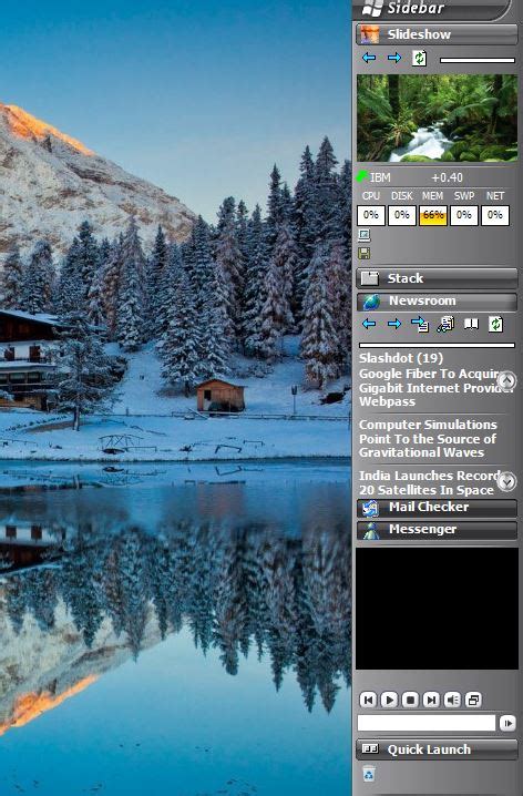 Add A New Sidebar To Windows Tech Junkie