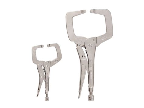 2 Piece Locking C Clamp Set Tekton Clc91001