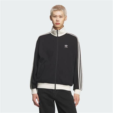 Adidas Waffle Classic Track Top Black Adidas Indonesia