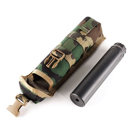 Molle Compatible Suppressor Pouch Silencer Storage