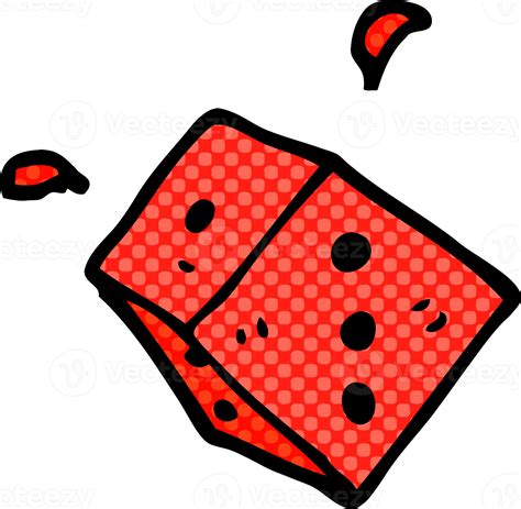 Cartoon Doodle Rolling Dice 44918220 Png