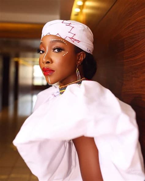Ini Dima Okojie Rocks Fulani Fashion Style