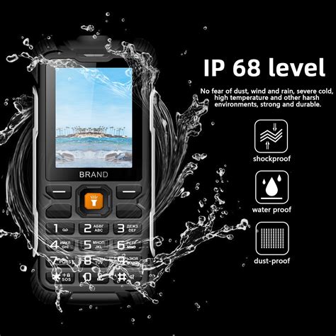 EAOR IP68 Water Dust Proof Rugged Phone Dual SIM C Vicedeal
