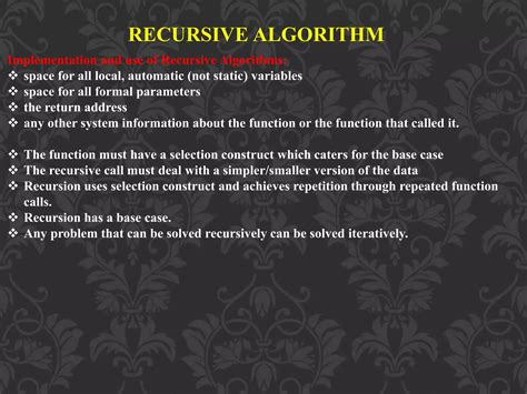 Recursionadvanced Data Structure Pptx