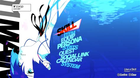 Persona 3 Reload Menus Youtube
