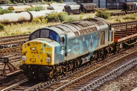Uk Railway Photograph Of Class 40 Locomotive 40003 Rm40 03 £1 70