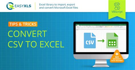 Convert Csv To Excel In Vbscript Reasyxls