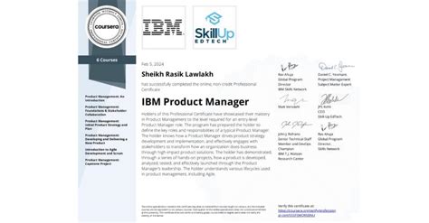 Sheikh Rasik Lawlakh On Linkedin Completion Certificate For Ibm