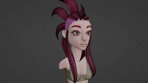 3d Female Bust Model Turbosquid 1999545