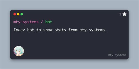 GitHub Mty Systems Bot Indev Bot To Show Stats From Mty Systems