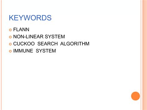 Cuckoo Search Algorithm Ppt