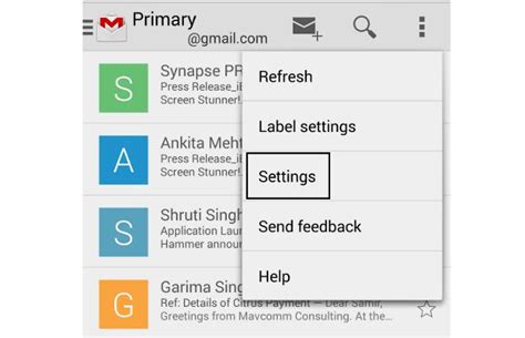 how to stop all inline images in gmail app on android