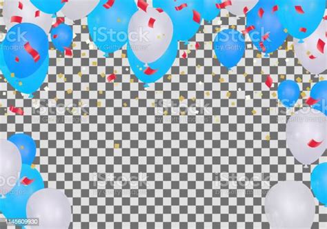 생일 풍선 템플릿입니다 럭셔리 반짝 다채로운 풍선 벡터 그래픽입니다 벡터 일러스트 레이 션의 생일 인사말 카드 디자인 전단지 포스터 기호 배너 웹 엽서 초대장 3차원 형태에