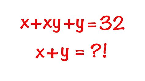 Solving A Cool Diophantine Problem Solve For Integer Values Youtube