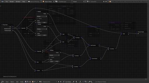 Problem With Gradient Texture And Mapping Rotation Materials And