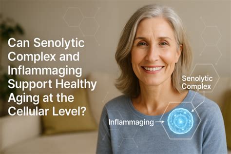 Senolytic Complex And Inflammaging Supporting Cellular Health As You Age Peak Human